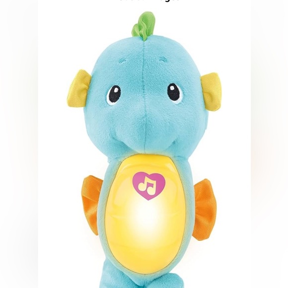 Fisher-Price | Toys | Fisher Price Soothe Glow Blue Seahorse Glowworm ...